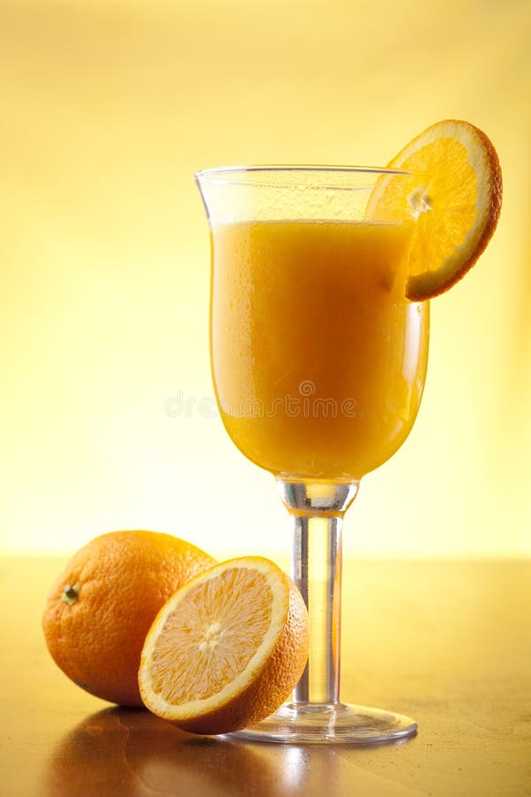 Freshly Squeezed Orange Juice Stock Photo - Image of squeezed, pressed ...