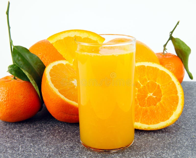 Freshly Squeezed Orange Juice Stock Image - Image of concentrate, fruit ...