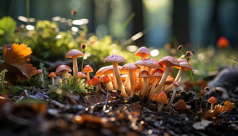 Freshness of Autumn Yellow Leaf Growth in Uncultivated Forest Generated ...