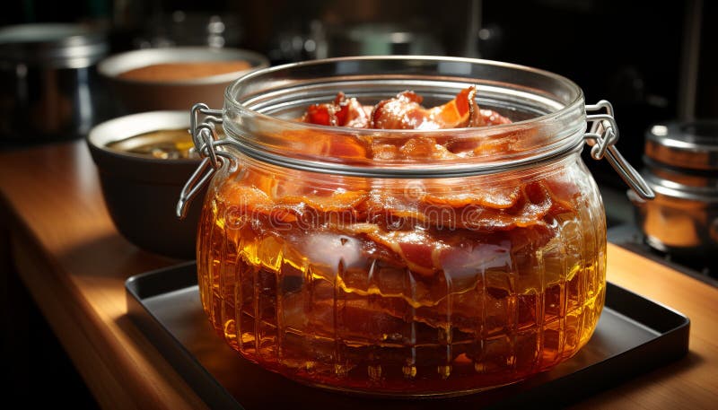 Freshness and Cooking Combine for a Gourmet Meal Generated by AI Stock ...