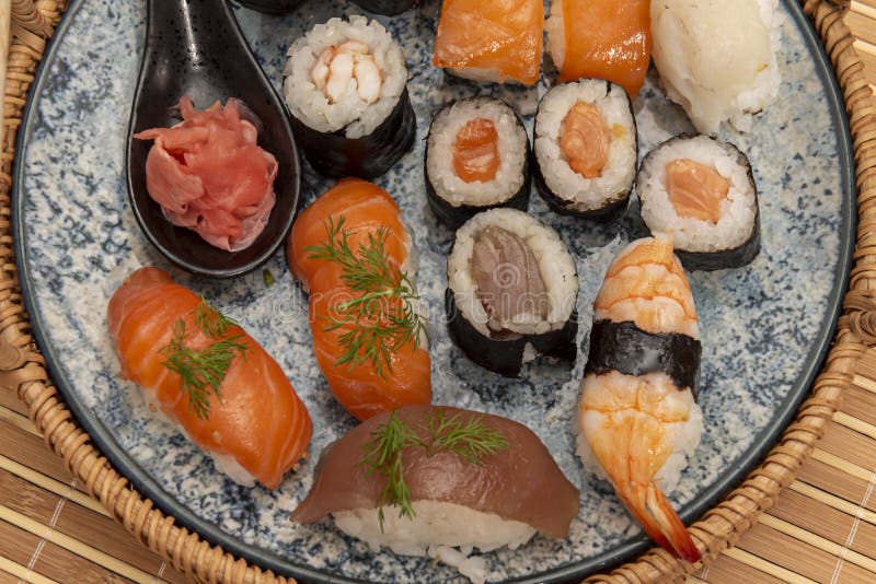 The Freshness of Fish is Paramount in Any Sushi Stock Photo - Image of ...