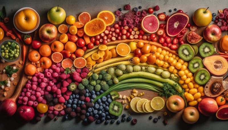 Freshness of Nature Bounty Apple, Orange, Grape, Tomato, Strawberry ...