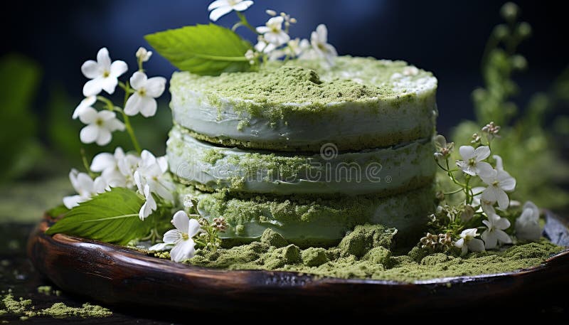 Freshness of Nature in a Bowl, Sweet Dessert with Herbal Aroma ...