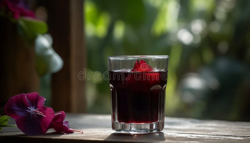 Freshness of Summer in a Glass, Nature Cocktail of Liquid Refreshment ...