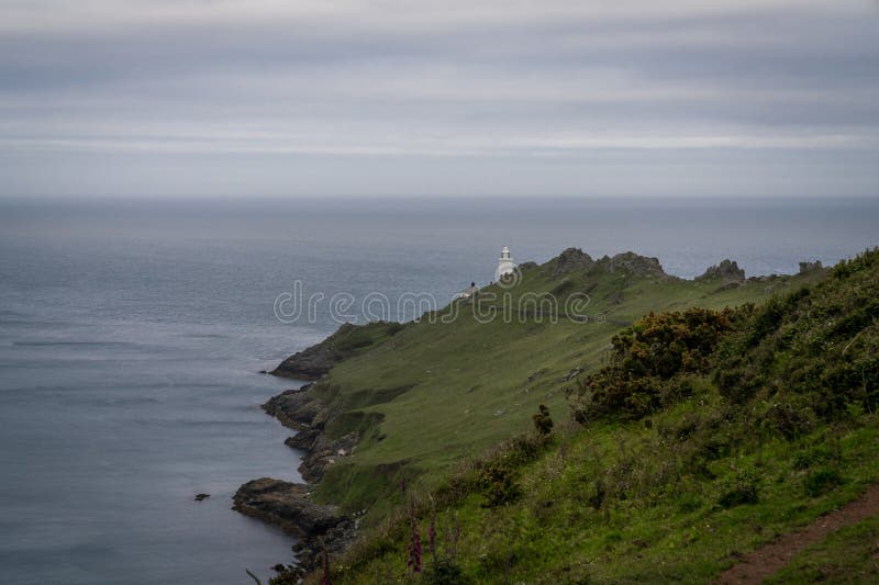 Freshwater Bay and Start Point, Devon, England, UK Stock Photo - Image ...
