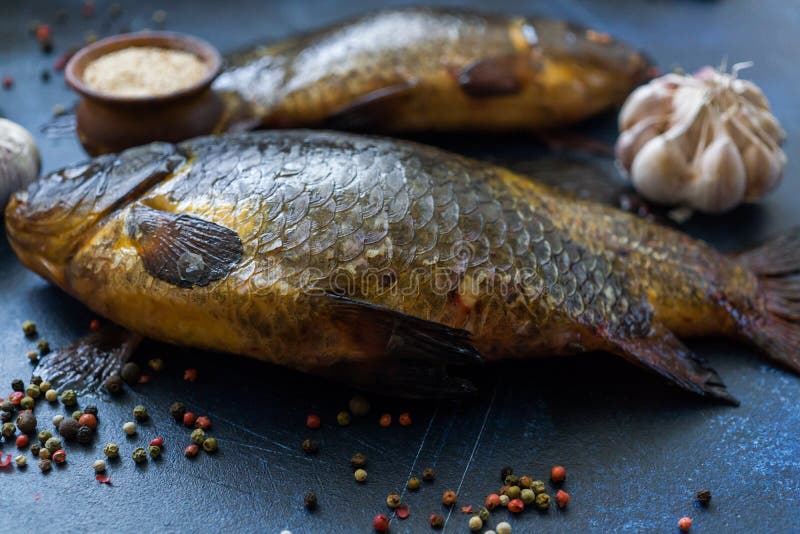 Freshwater Fish Roach, Caught in Lakes and Rivers, Preparing for Frying ...