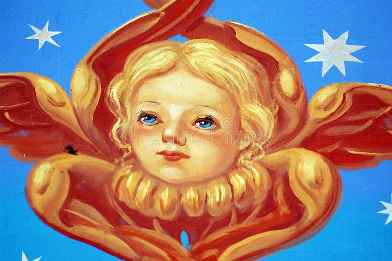 Fresko redactionele foto. Image of blauw, kathedraal - 10759366