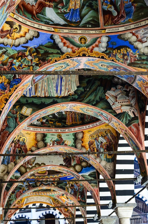 Fresko stockbild. Bild von schön, berühmt, christentum - 61473535