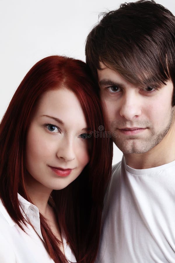 Freund und Freundin stockfoto. Bild von mädchen, glück - 23969396