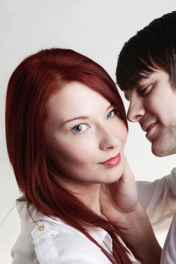 Freund und Freundin stockfoto. Bild von mädchen, glück - 23969396