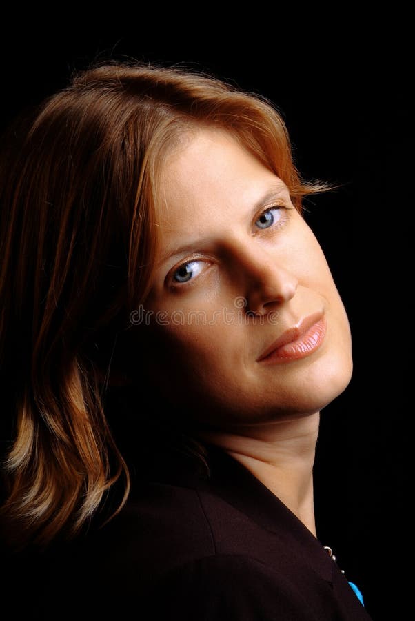 Freundliche Frau stockfoto. Bild von heer, neigung, liebe - 1828452