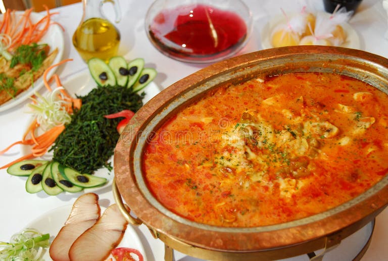 Fricassee fish stock photo. Image of cucumber, snack, restaurant - 8051418