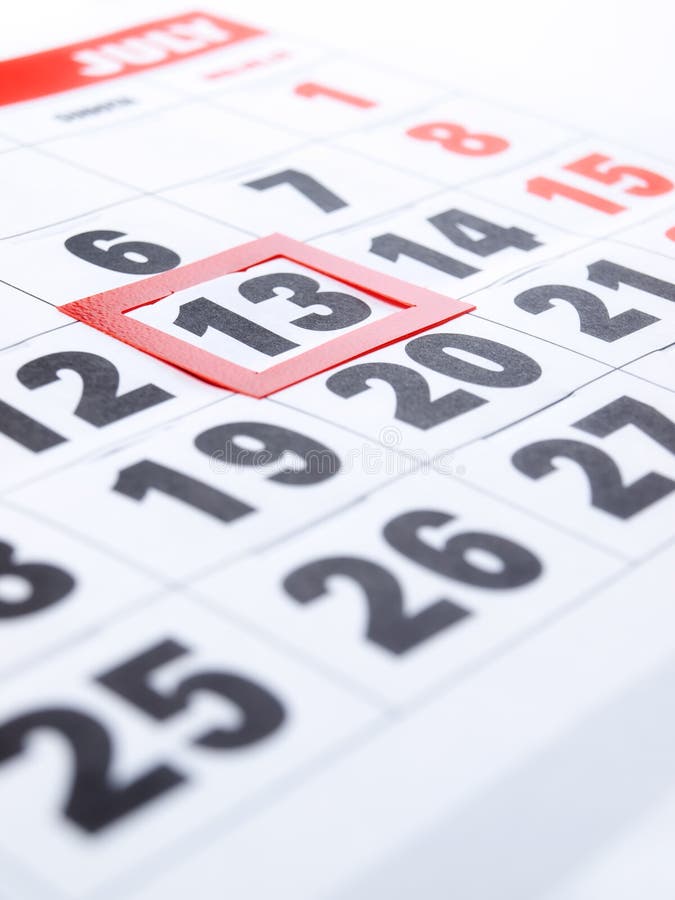 Friday 13th thirteen stock image. Image of superstitions - 16204577