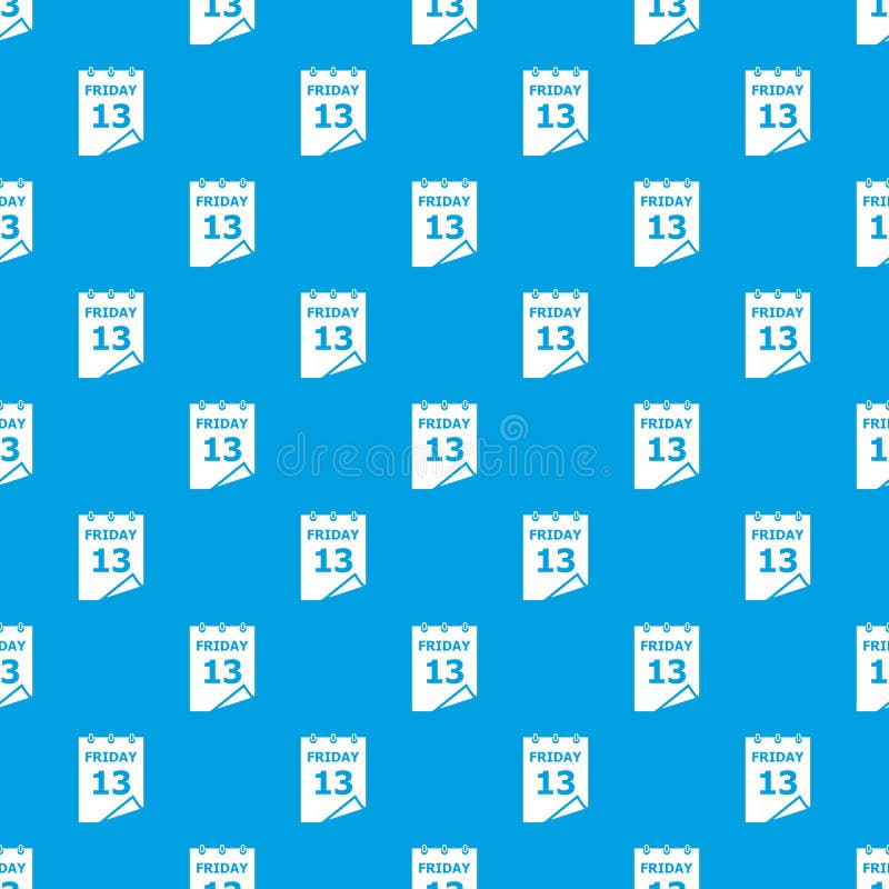 13 Friday Calendar Page Icon. Vector Illustration Style is Flat Iconic ...