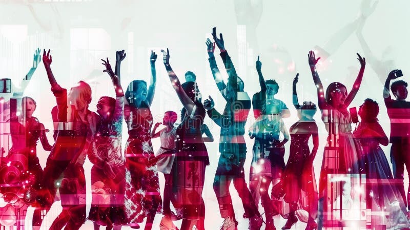 Friday Feeling on the Dance Floor Capturing the Happy Feeling of a ...