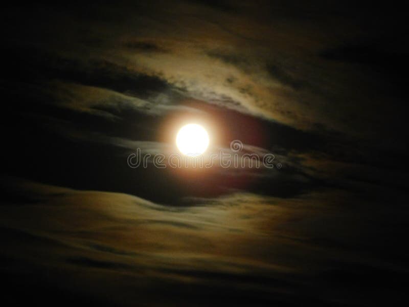 Friday the 13 the Harvest Moon Stock Image - Image of harvest, moon ...