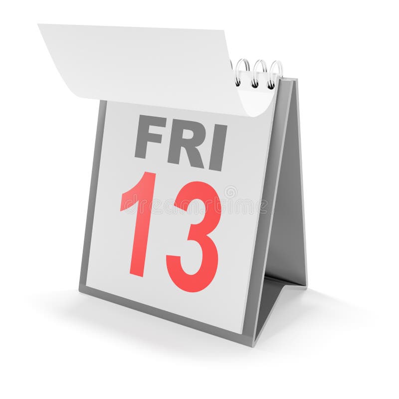 Friday the 13th stock illustration. Illustration of superstition - 57202552