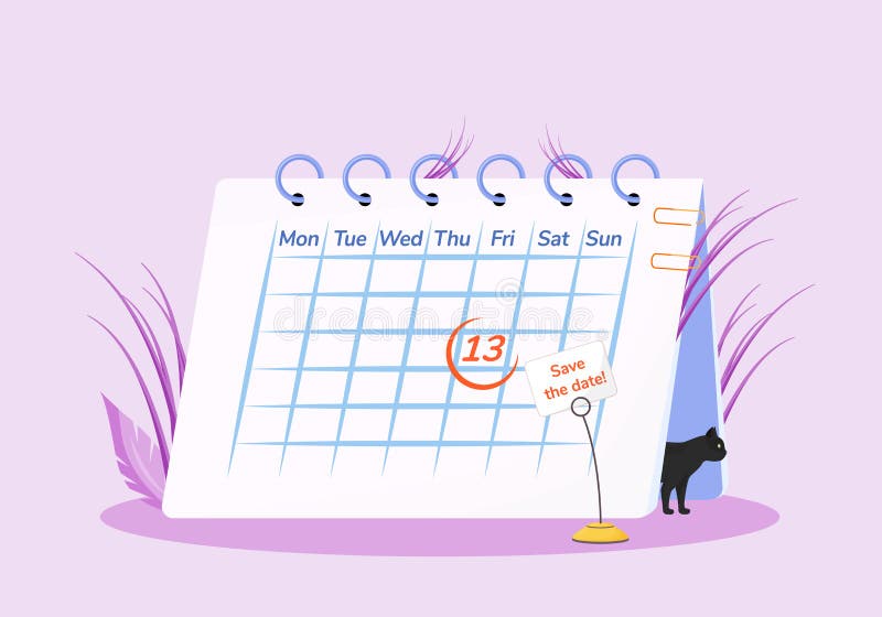 Bad Day Calendar Stock Illustrations – 144 Bad Day Calendar Stock ...