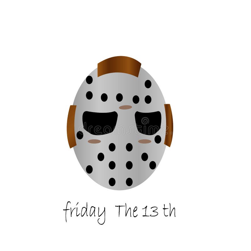 Friday 13th Mask Stock Illustrations – 34 Friday 13th Mask Stock ...