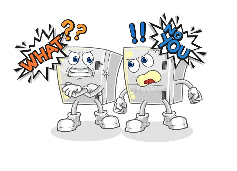 Angry Fridge Cartoon Stock Illustrations – 52 Angry Fridge Cartoon ...