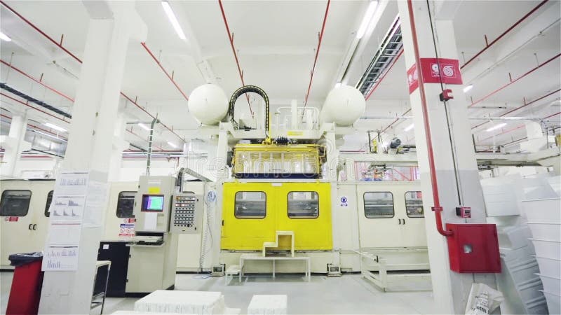 Fridge Factory. Production Line. Refrigerator Factory Stock Video ...