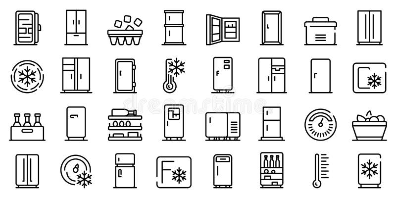 Chiller Icons Stock Illustrations – 82 Chiller Icons Stock ...
