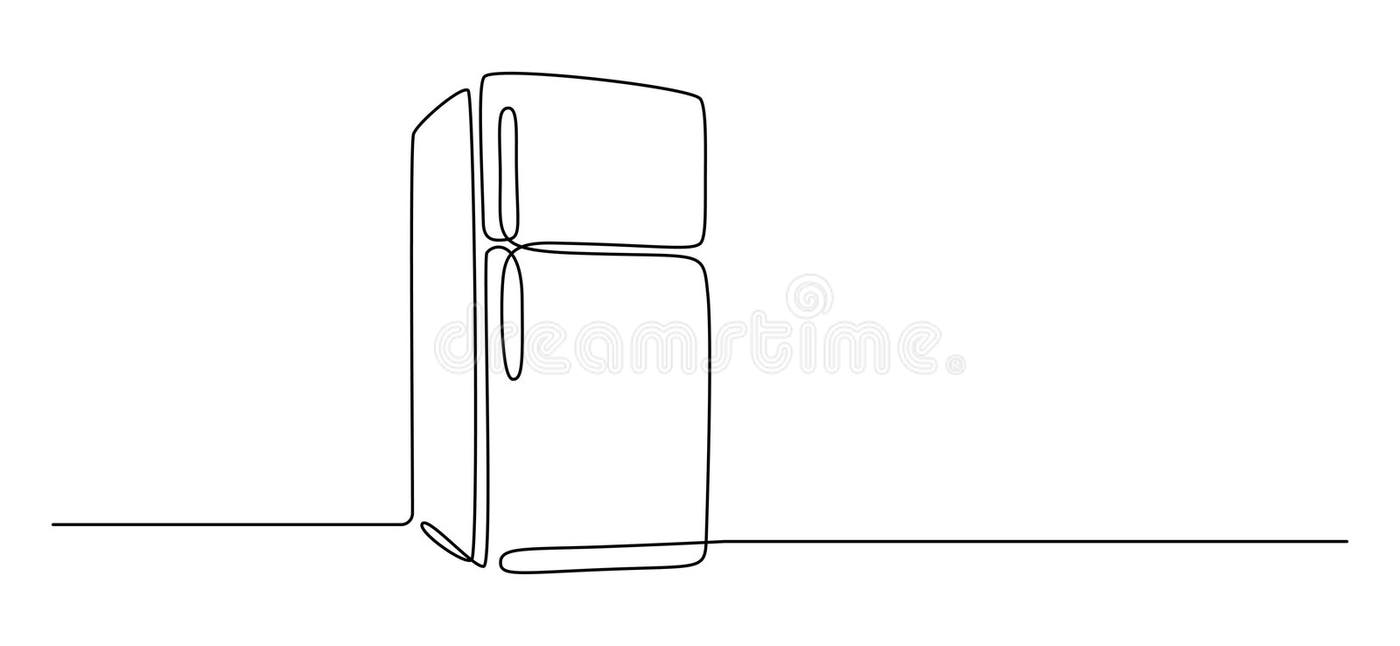 Doodle Refrigerator Stock Illustrations – 1,039 Doodle Refrigerator ...