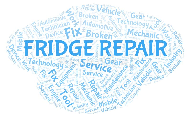 Fridge Repair Vector Outline Icon Design Illustration. Home Repair and ...