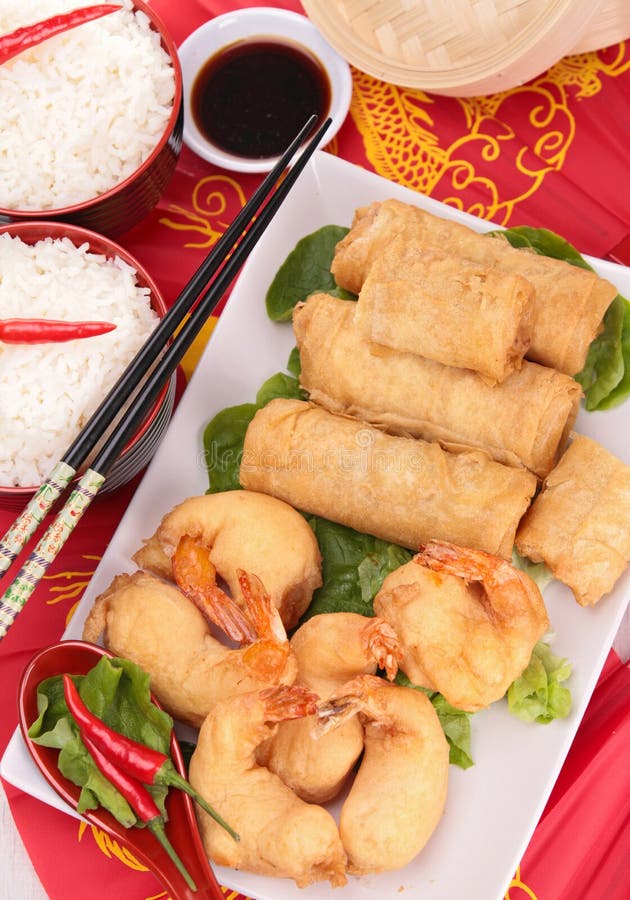 Fried asia food stock image. Image of appetizer, chinese - 29056239