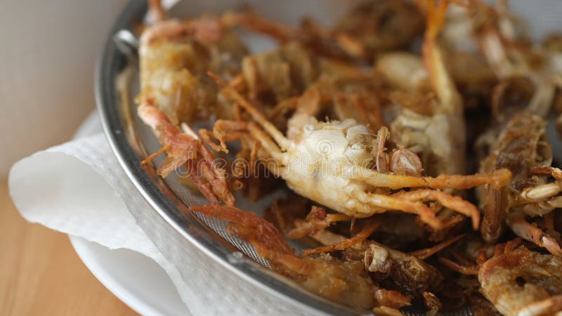 Fried baby soft shell crab stock photo. Image of cooked - 275735406