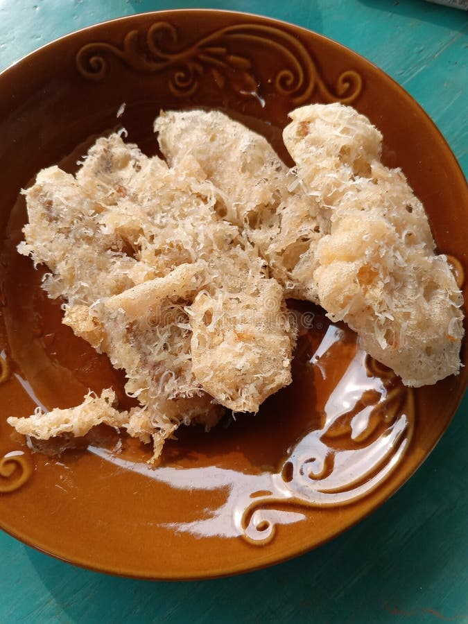 Fried Bananas are a Typical Indonesian Food Stock Photo - Image of ...