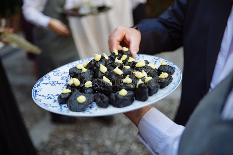 Fried Black Cod Loin on a Plate Stock Image - Image of icre, loin ...