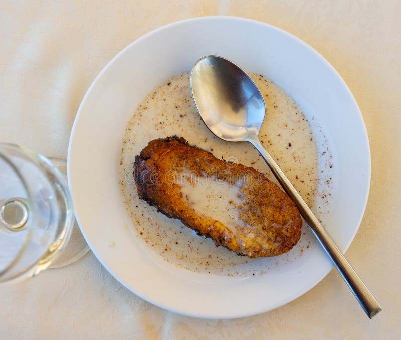Fried Bread with Milk, Egg and Sugar. Typical Spanish Easter Sweet ...