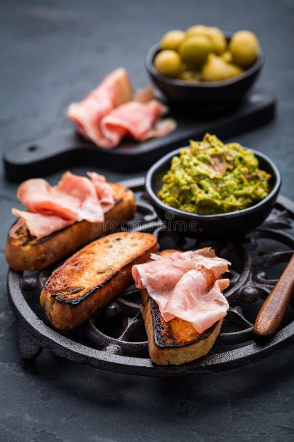 Fried Bread - Savory French Toast with Avocado Spread and Serrano Ham ...