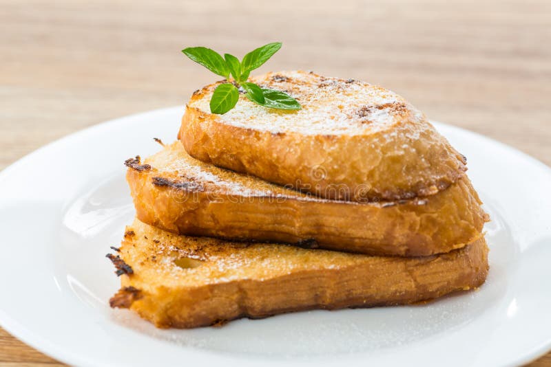 Fried bread toast stock image. Image of fresh, slice - 33364203