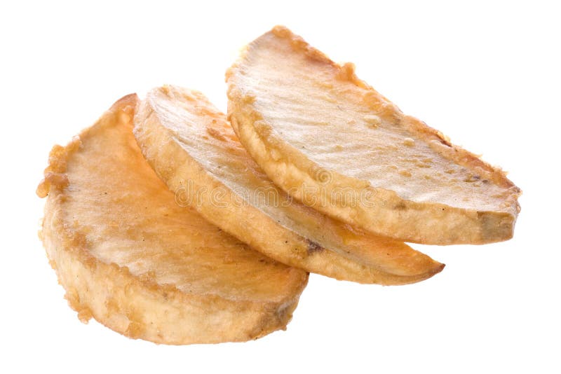 Fried Breadfruit Isolated stock image. Image of lunch - 6888177