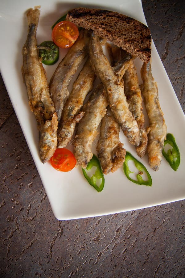 Fried capelin stock image. Image of chip, roast, cook - 72966959