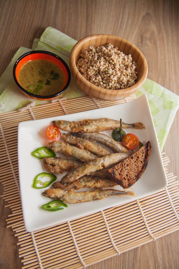Fried capelin stock image. Image of chip, roast, cook - 72966959