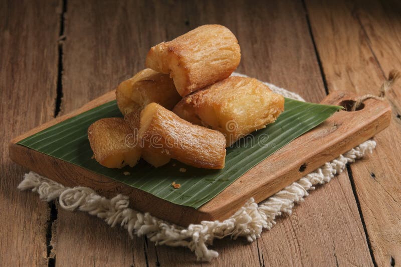 Fried Cassava with Cheese Flavor Stock Photo - Image of cheese, flavor ...