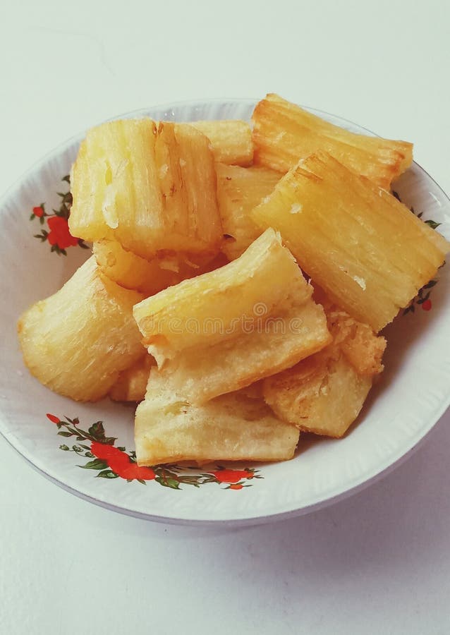 Fried Cassava is a Typical Javanese Food Stock Photo - Image of cuisine ...