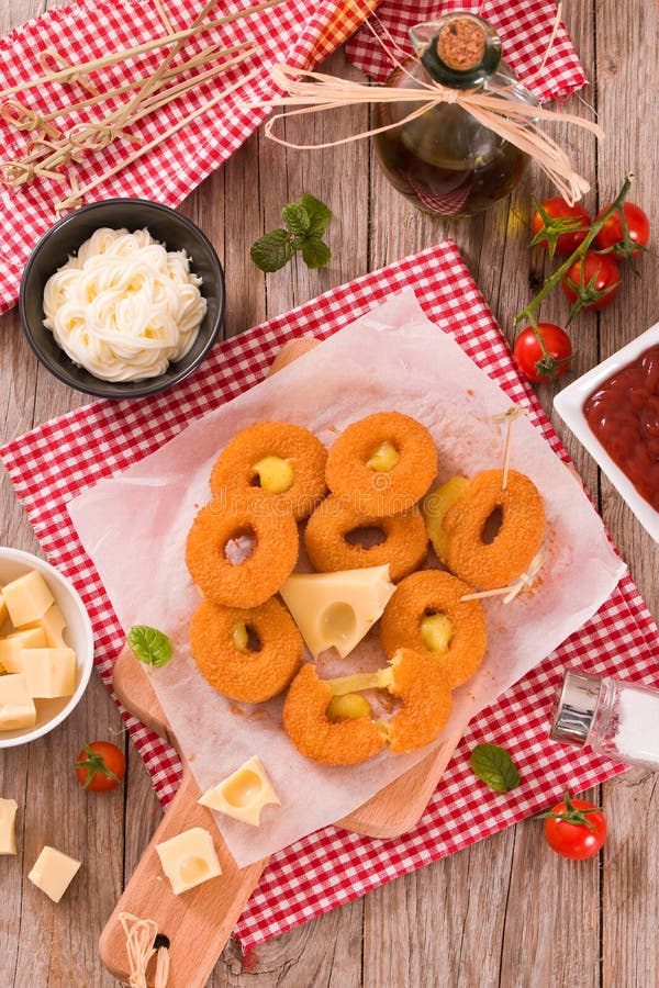 Cheese Ring with Crackers Display Stock Image - Image of nutrition ...
