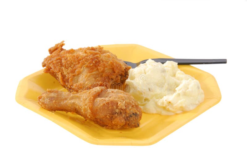 Fried chicken stock photo. Image of meal, table, counter - 35261478