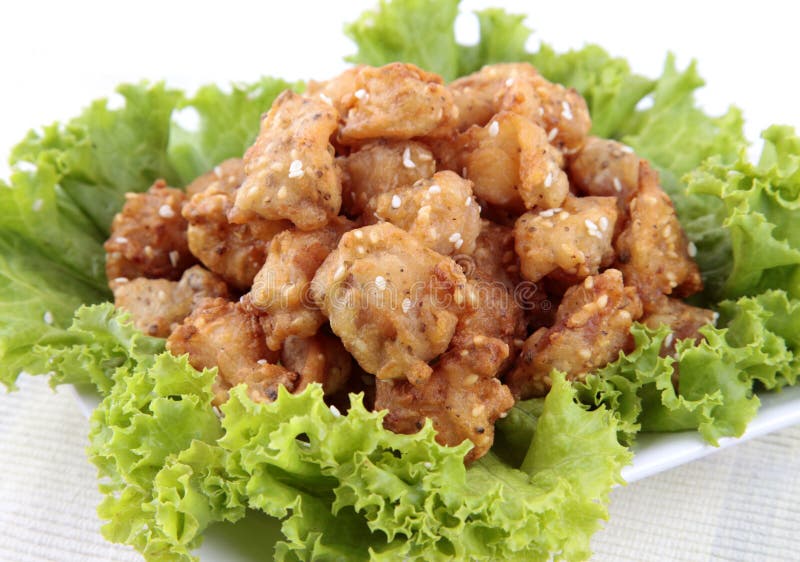 Fried chicken stock image. Image of cooking, breast, delicious - 23376957