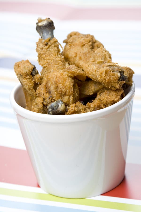 Fried chicken stock photo. Image of legs, meal, crispy - 3460222