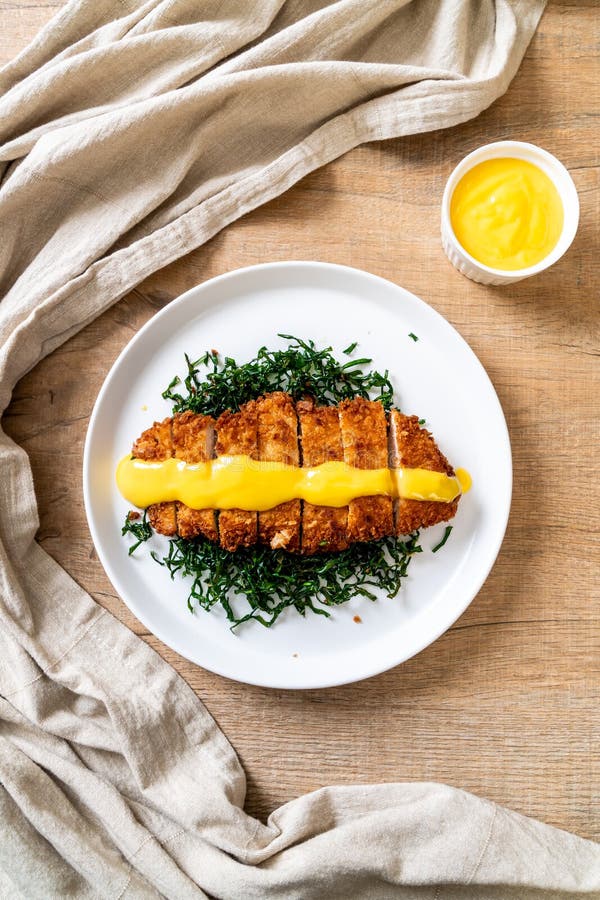 Fried Chicken with Lemon Lime Sauce Stock Photo - Image of crispy ...