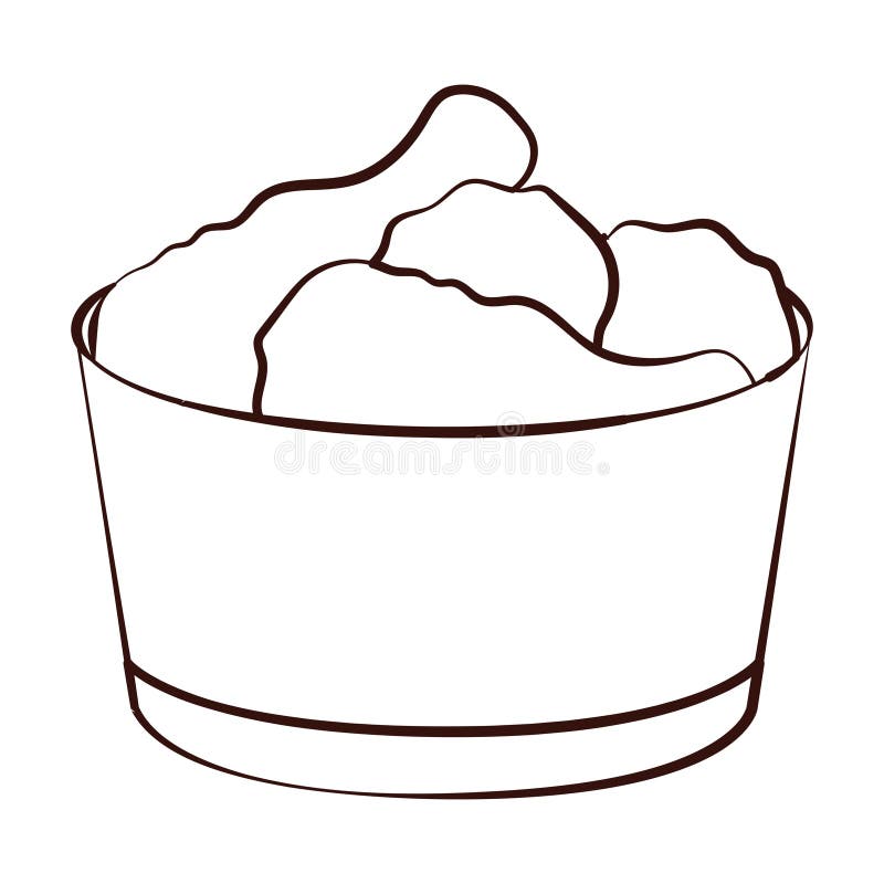 Chicken Bucket Stock Illustrations – 5,060 Chicken Bucket Stock ...