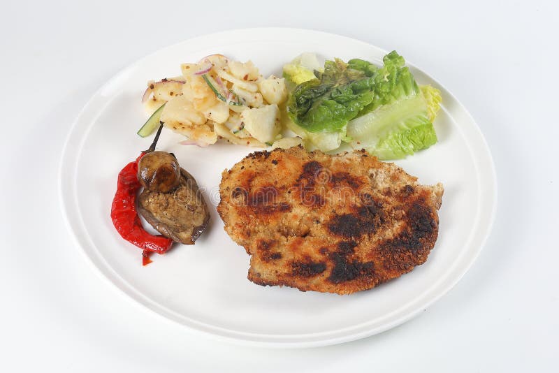 Fried Chicken Chop stock photo. Image of background - 106717560