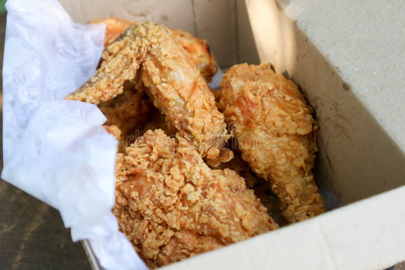 Fried Chicken, Deep Fried Chicken Stock Image - Image of dish, meal ...