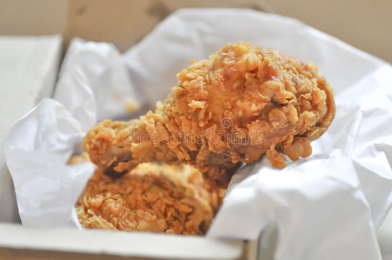 Fried Chicken, Deep Fried Chicken Stock Image - Image of meal, crispy ...