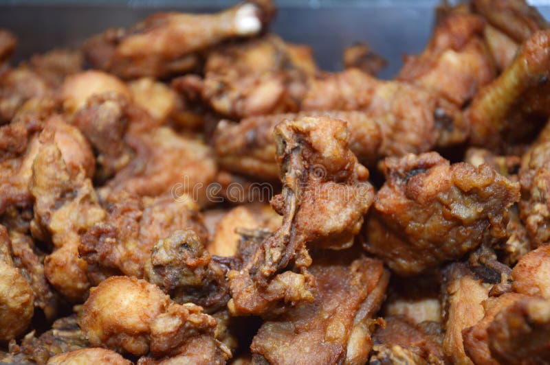 Fried chicken stock photo. Image of grilled, drumstick - 34460688